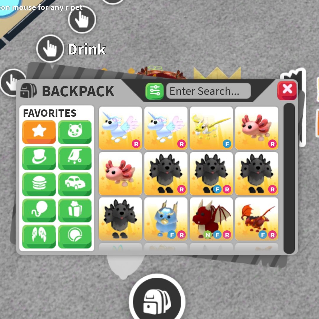 [roblox] adopt me pets (NFR dragon, NFR queen bee, NFR albino bat, NFR ...