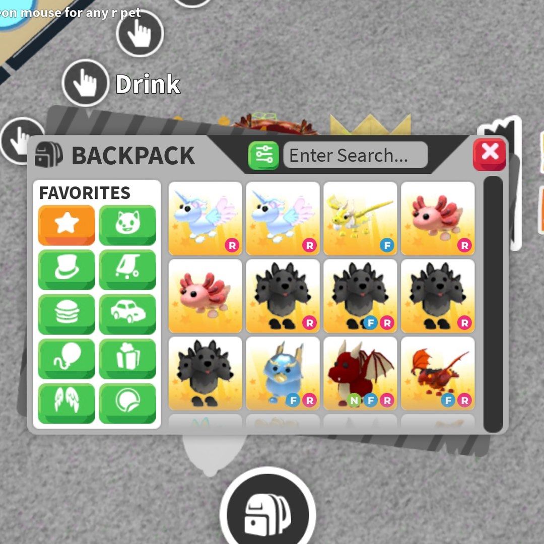 [roblox] adopt me pets (NFR dragon, NFR queen bee, NFR albino bat, NFR ...