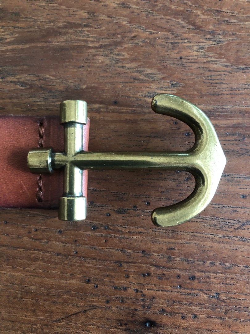 RRL by Ralph Lauren Anchor Buckle Belt, Men's Fashion, Watches ...