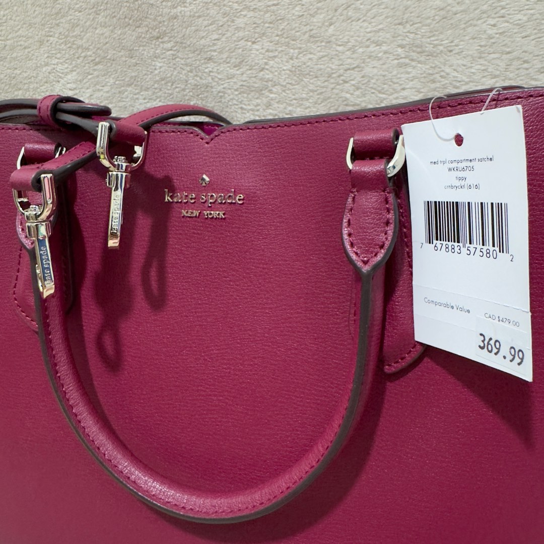 RUSH CHRISTMAS SALE | 100% Original Kate Spade Tippy MEDIUM Triple ...