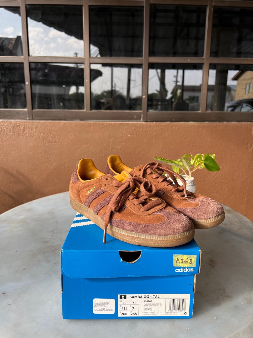 Samba OG - TAL brown, Men's Fashion, Footwear, Sneakers on Carousell