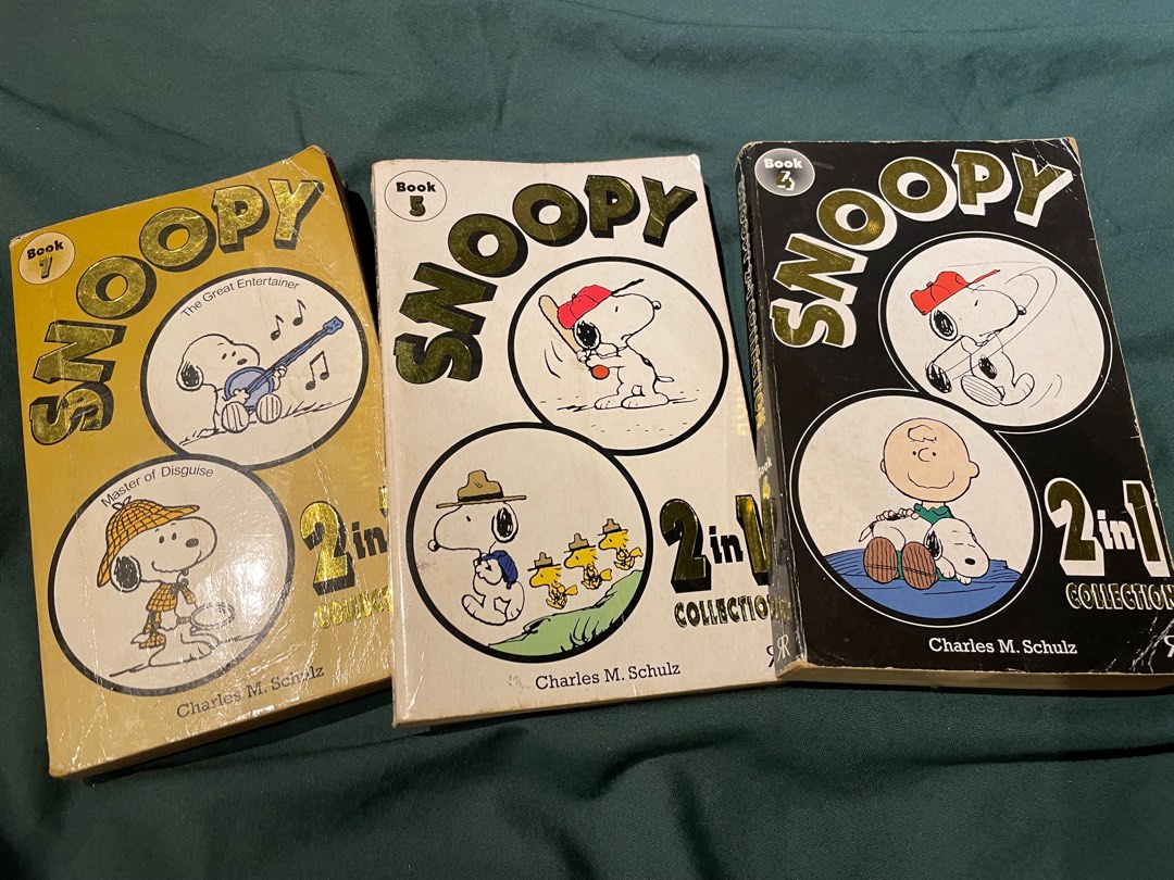 Snoopy 2 in 1 collection, Hobbies & Toys, Books & Magazines, Children's ...