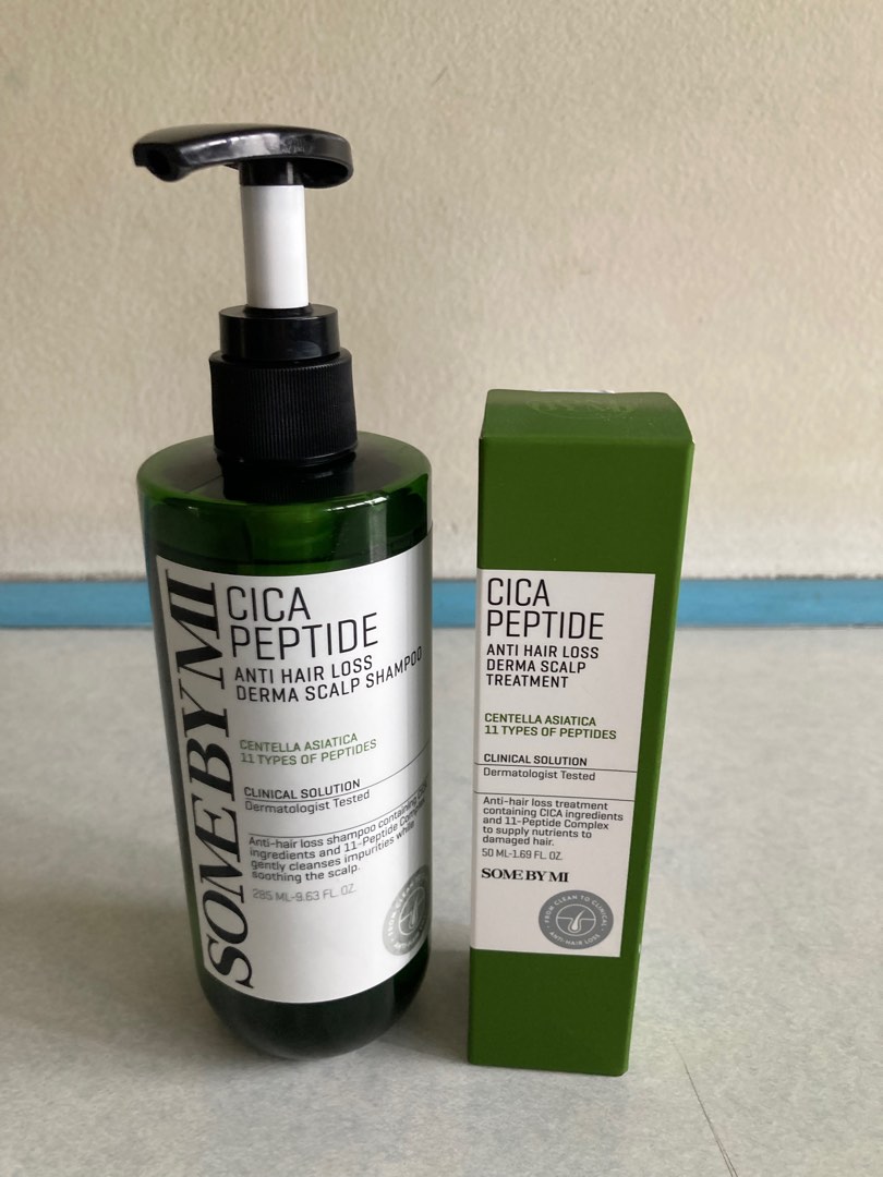 SomebyMI Cica Peptide Shampoo & Treatment, Beauty & Personal Care, Hair ...