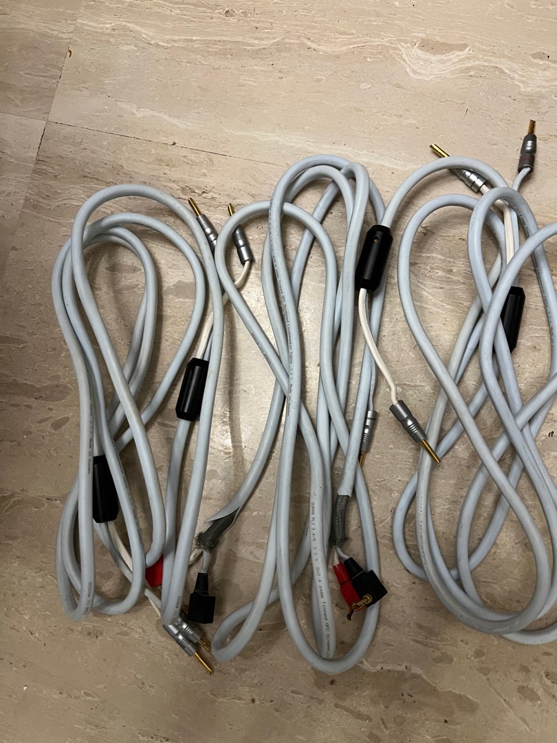 Supra Ply 3.4/S Screened Speaker Cables, Audio, Other Audio Equipment ...