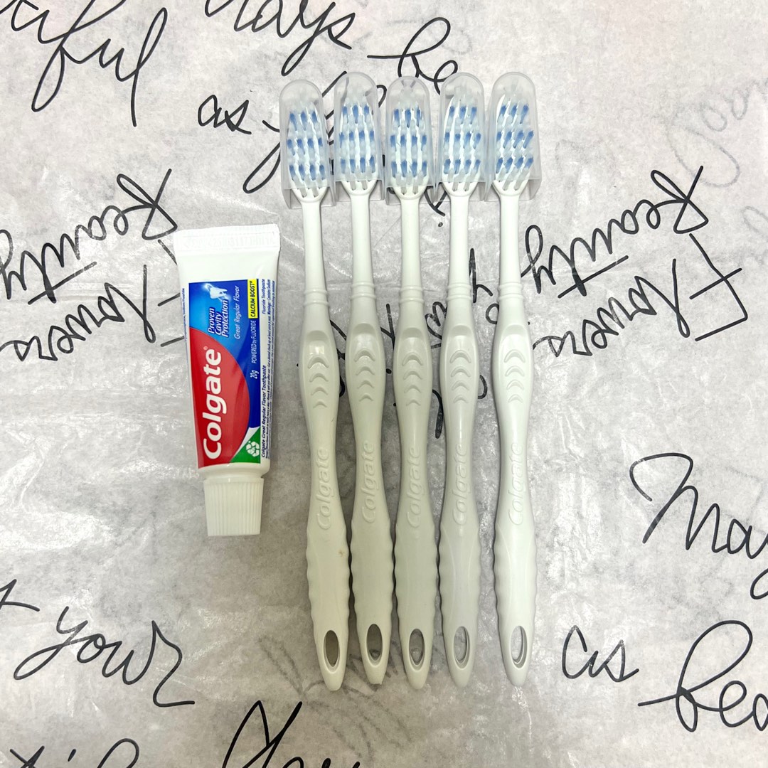 TAKE ALL Colgate Dental Kit, Hobbies & Toys, Travel, Travel Essentials ...