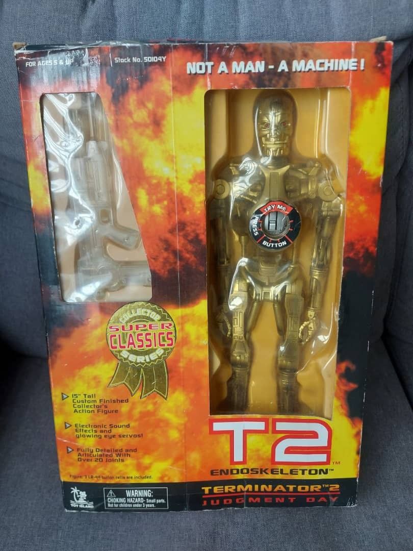 Terminator t2 endoskeleton vintage, Hobbies & Toys, Toys & Games on ...