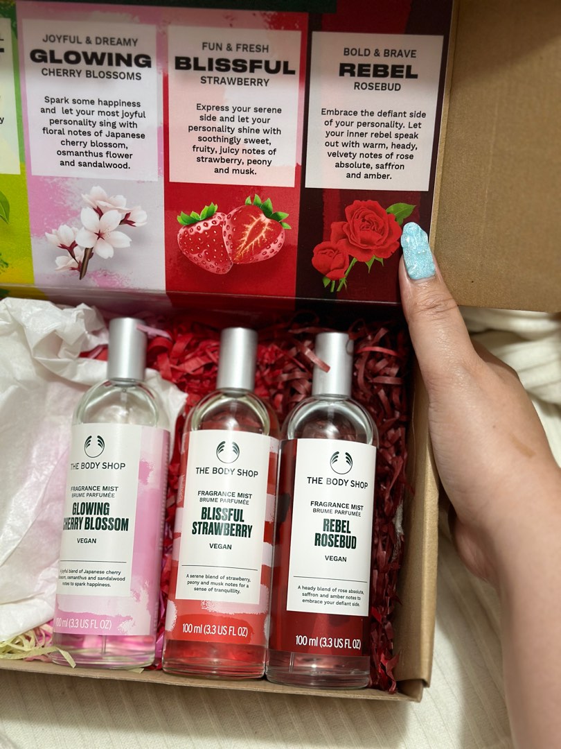 THE BODY SHOP FRAGRANCE MIST, Beauty & Personal Care, Fragrance ...