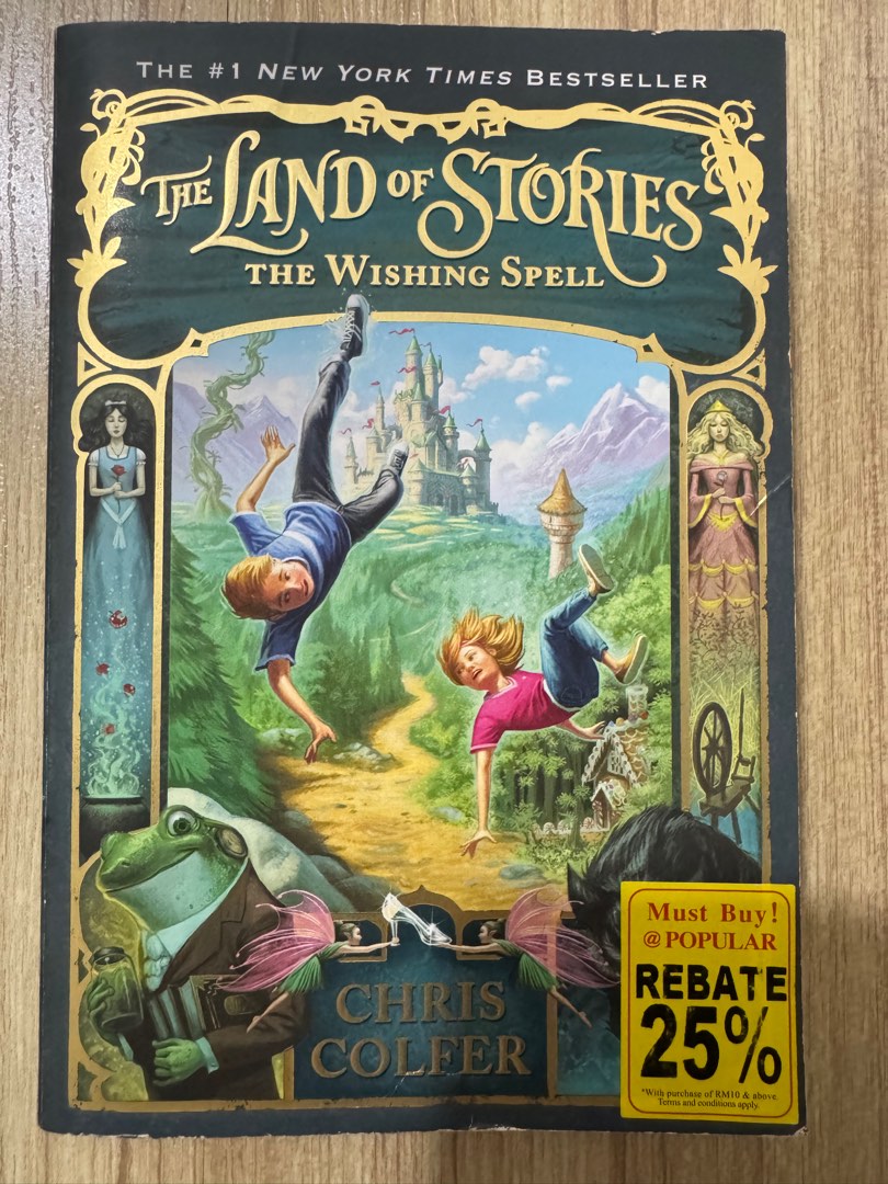 The Land of Stories - The Wishing Spell, Hobbies & Toys, Books ...