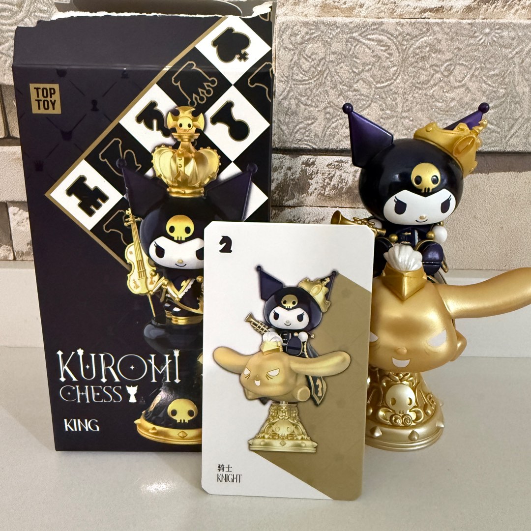 Top Toy Sanrio Kuromi Chess Series Knight, Hobbies & Toys, Collectibles ...