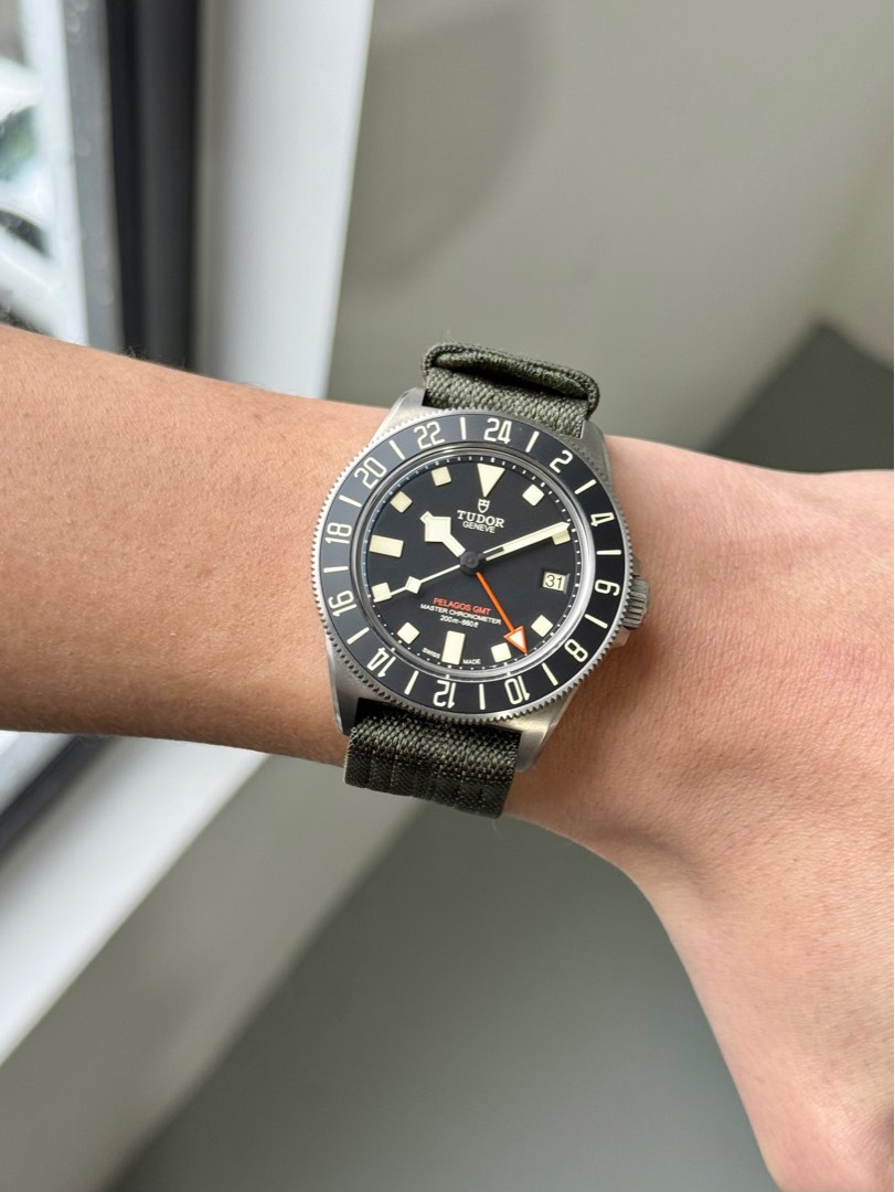 Tudor Pelagos GMT FXD Titanium 42mm, Luxury, Watches on Carousell