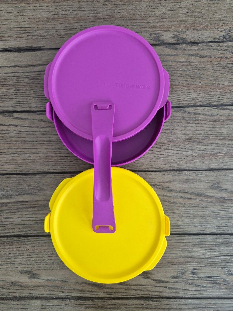 Tupperware Click to go / Rantang 2 Susun New, Perabotan Rumah di Carousell