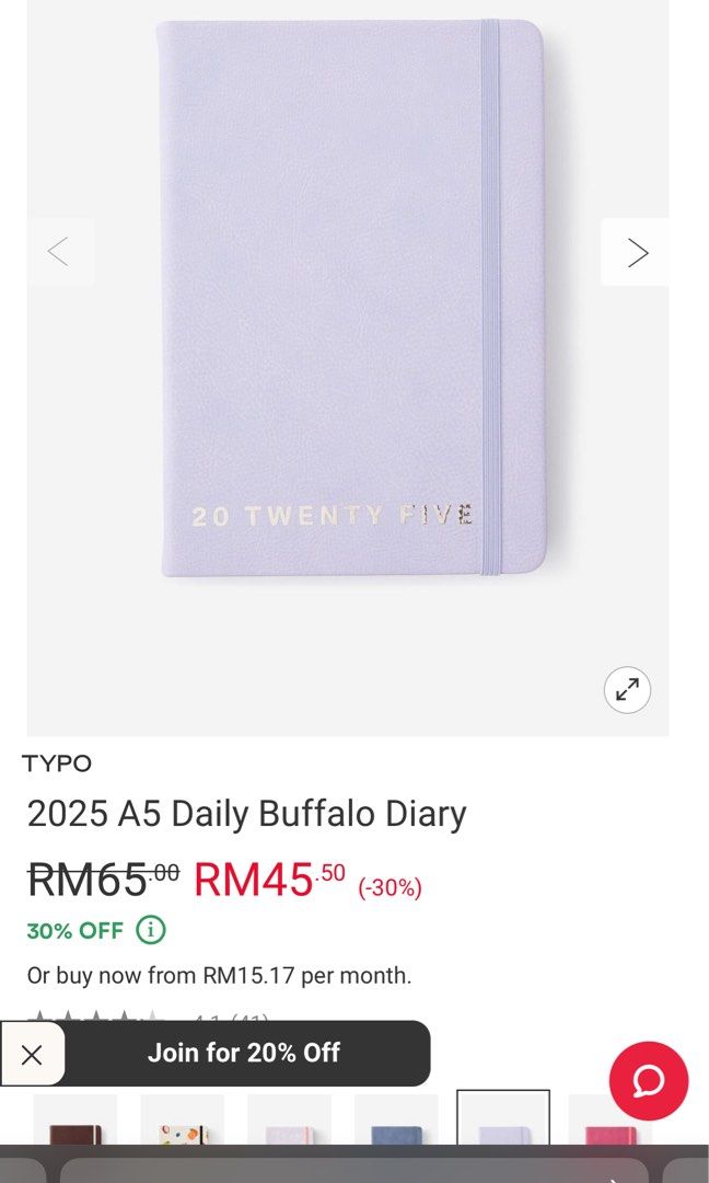 Typo A5 Buffalo Diary 2025, Hobbies & Toys, Books & Magazines ...