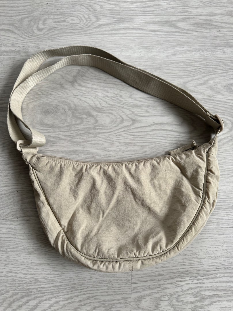 Uniqlo Cross body gray grey bag, Women's Fashion, Bags & Wallets, Cross ...