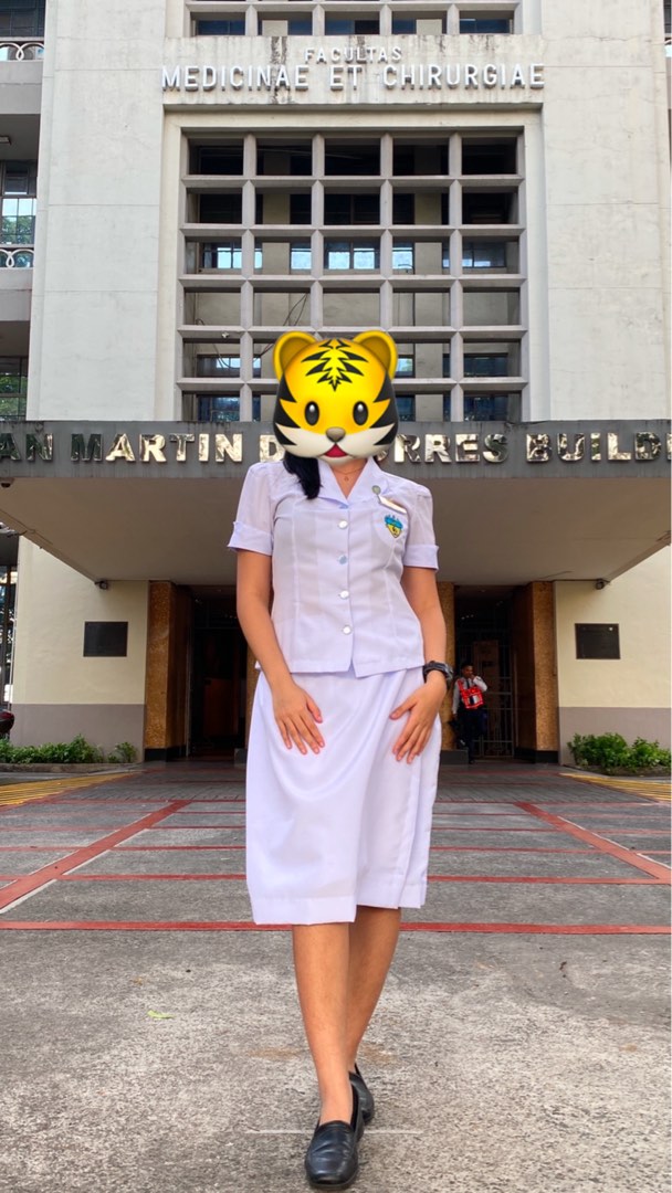 UST CRS Type A Blouse, Skirt & Kolots Uniform, Women's Fashion, Dresses ...