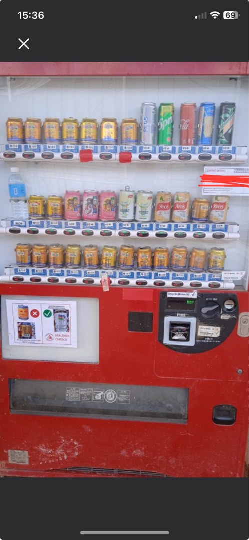 2x Vending machine with location, TV & Home Appliances, Kitchen ...