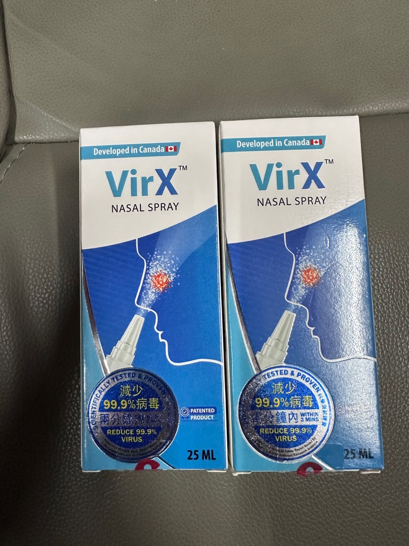 VirX 威力士噴鼻劑 25ml, 健康及營養食用品, 醫療用品和工具 - Carousell