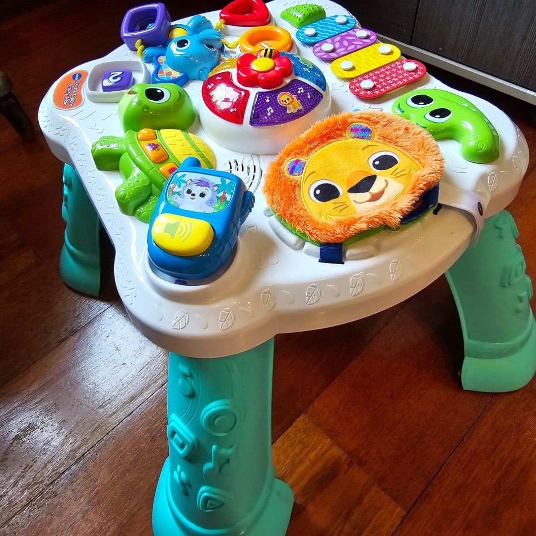 Vtech touch and explore activity table early learning toys, Hobbies ...