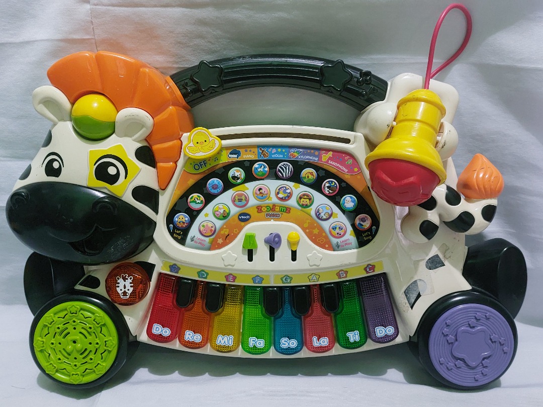Vtech Zoo Jamz Piano Safari Sounds Piano, Hobbies & Toys, Toys & Games ...