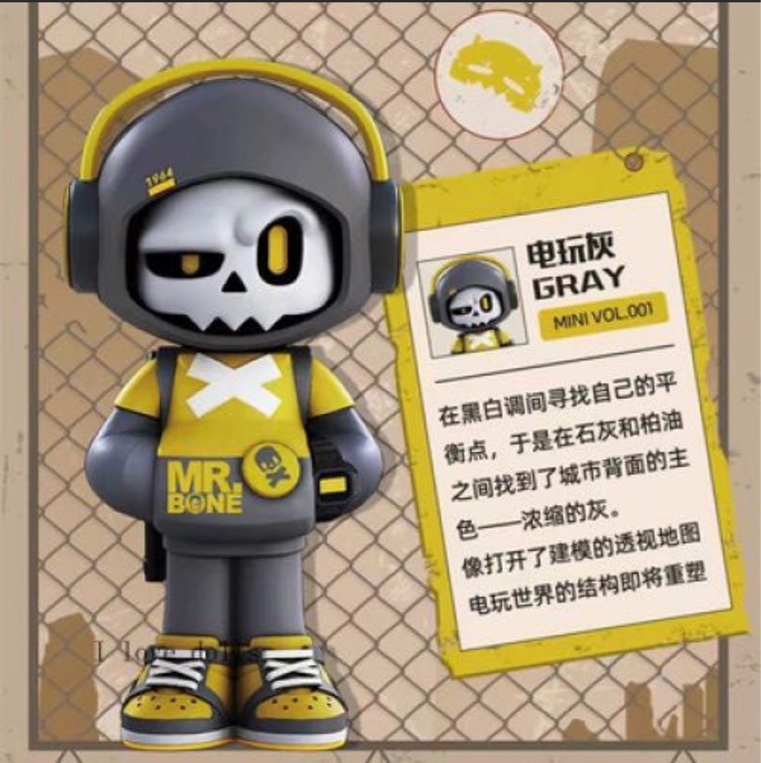 Mr. Mr Bone Mini Series Blind box, Hobbies & Toys, Toys & Games on ...