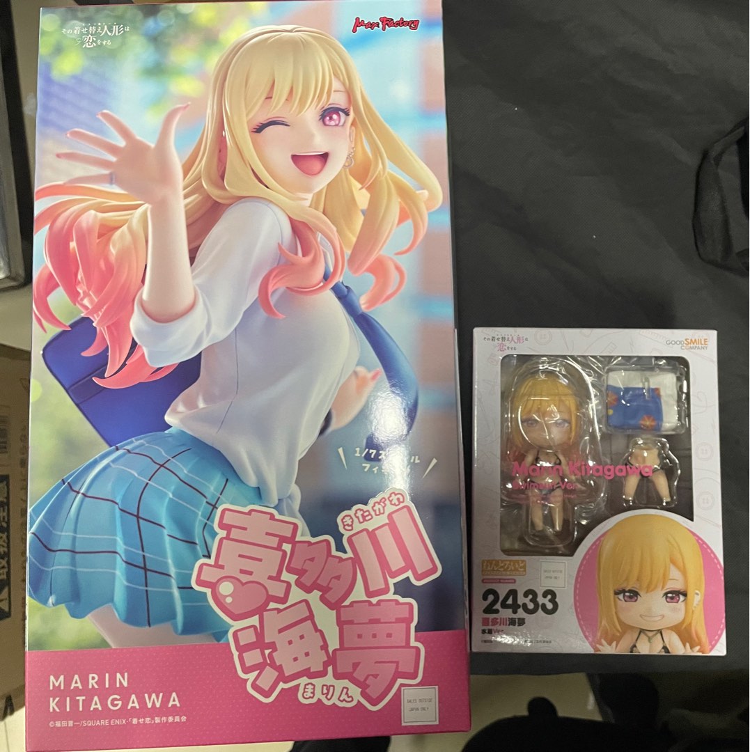 全新 1/7 PVC 戀上換裝娃娃 喜多川海夢 & 黏土人 2433 喜多川海夢 泳裝Ver., 興趣及遊戲, 玩具 & 遊戲類 - Carousell