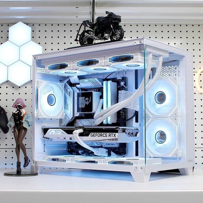 全新 Hunt Key 航嘉 S960 暴風雪 白色 海景機箱 (不包風扇), 電腦＆科技, 電腦周邊及配件, 電腦周邊產品 - Carousell