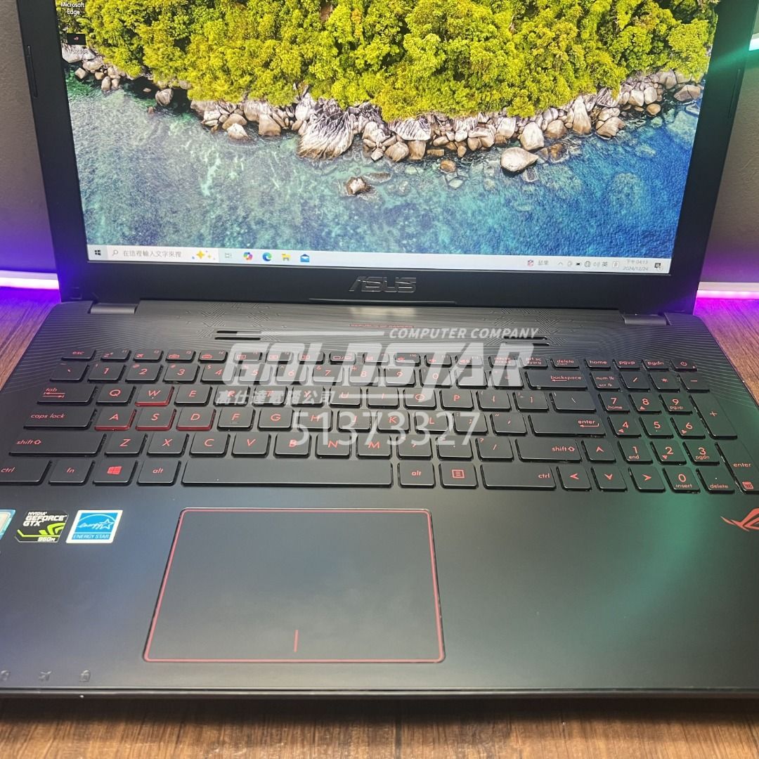 ASUS ROG GL552VW 15.6吋全高清/i7-6700HQ/16GB Ram/480GB SSD/GTX960M 4GB/三個月保養/Laptop/手提電腦/Notebook/19 ...