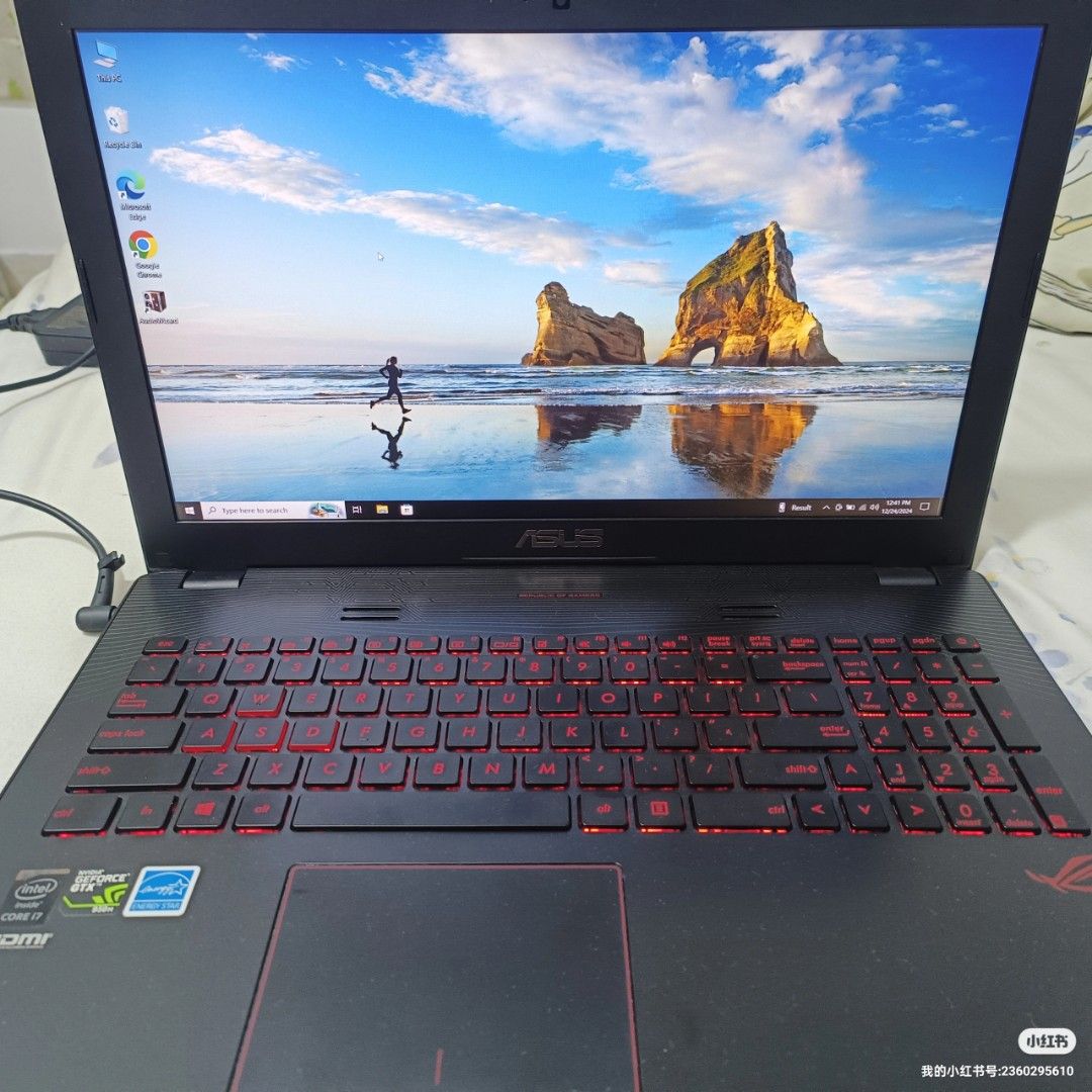 Asus ROG laptop, Computers & Tech, Laptops & Notebooks on Carousell