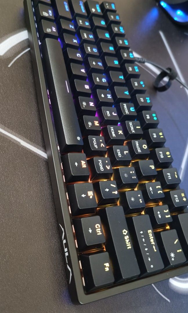 Aula F3261 RGB ( Wired ) 61% Keyboard ( without type C cable , only ...