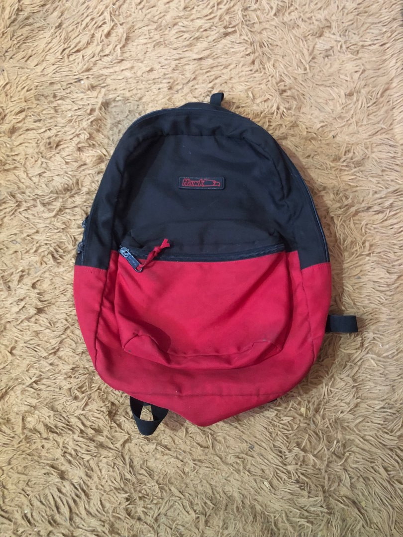 Authentic hawk backpack two tone unisex, Men's Fashion, Bags, Backpacks ...