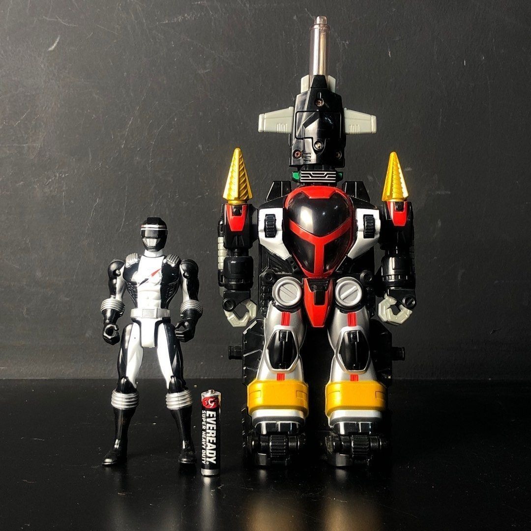 BANDAI Power Rangers Operation Overdrive Black Transtek Armor Machine ...