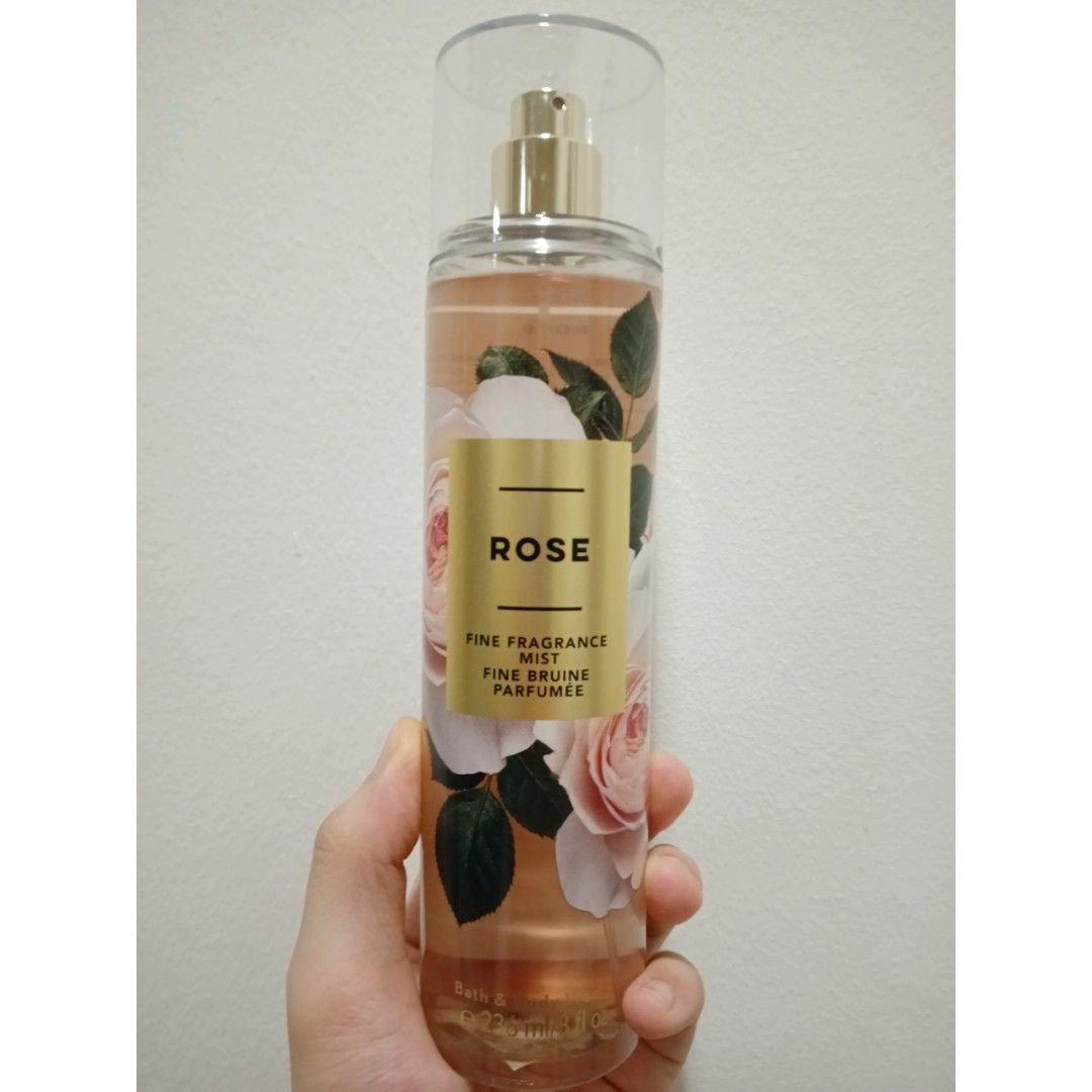 Bath & Body Works Rose Body Mist Fragrance Mist Perfume Authentic ...