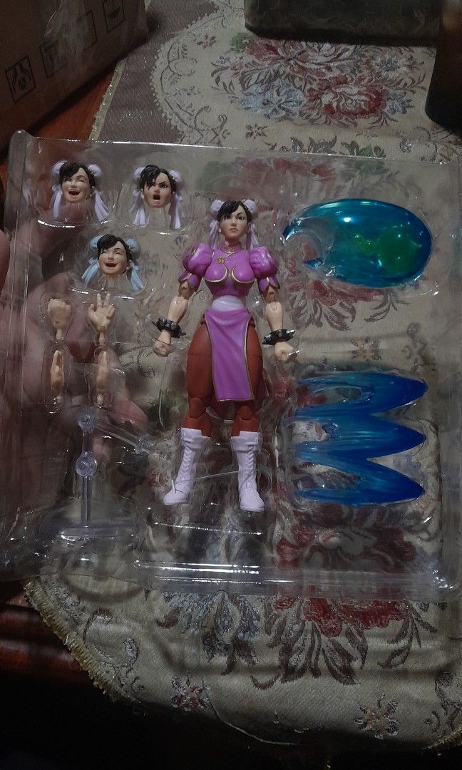 Bib Chun li special pink version-ultra street fighter 2 the final ...