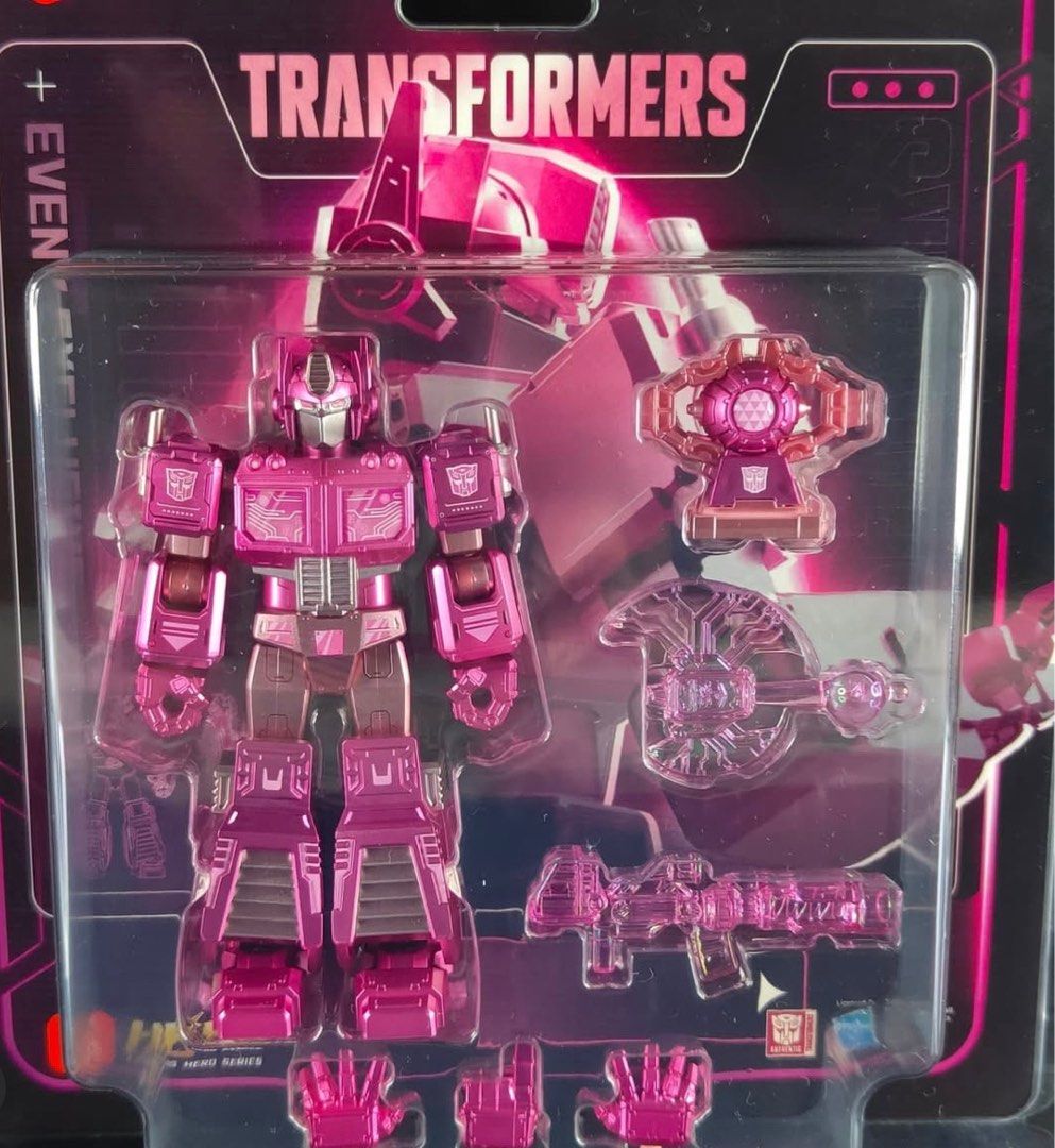 Blokees Limited Edition Pink Optimus Prime, Hobbies & Toys, Toys ...