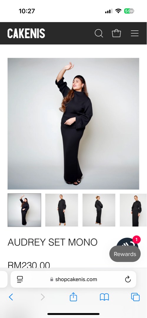 Cakenis Audrey Set Mono Womens Fashion Dresses And Sets Sets Or Coordinates On Carousell