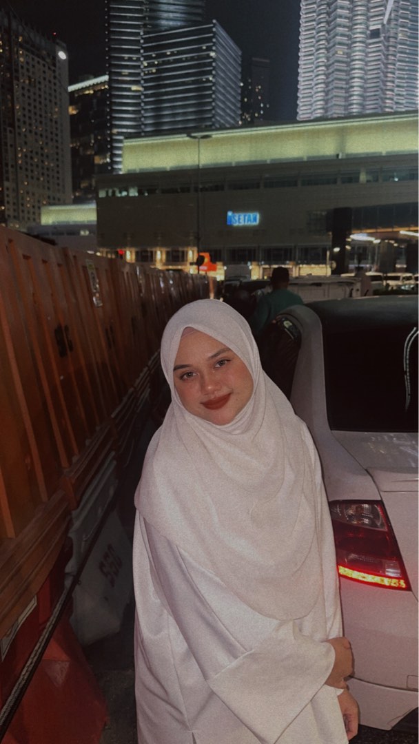 CEO CHOMEL Medina Set White, Women's Fashion, Muslimah Fashion, Baju ...