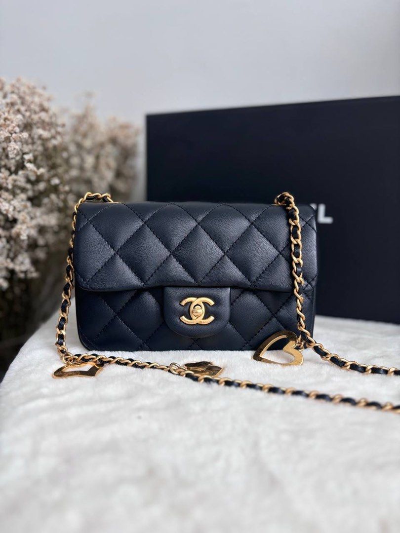 Chanel classic mini flap rectangular, Luxury, Bags & Wallets on Carousell