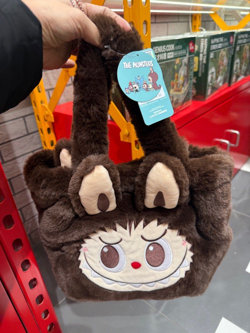 Classic Bag Series: LABUBU Reversible Plush Bag, Hobbies & Toys, Toys ...