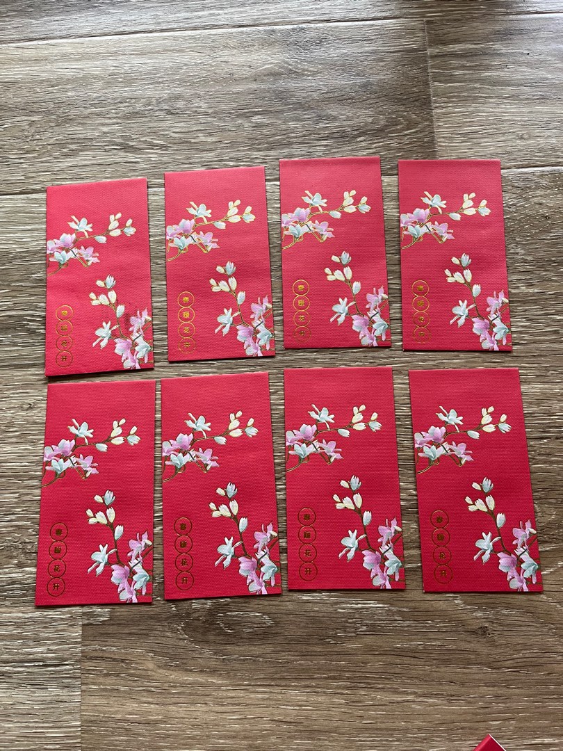 CNY red packets(8 pcs per set), Hobbies & Toys, Stationery & Craft ...