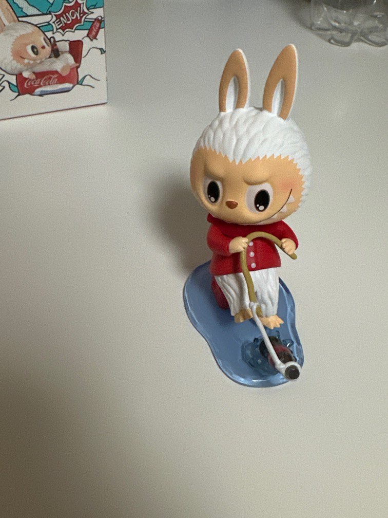 Coca Cola Labubu figurine, Hobbies & Toys, Toys & Games on Carousell