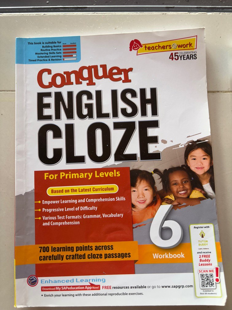 Conquer English Cloze P6, Hobbies & Toys, Books & Magazines, Assessment Books on Carousell