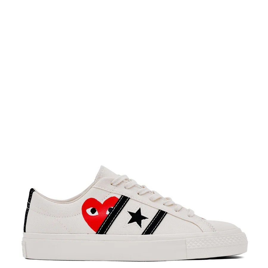 Converse One Star x CDG, Women's Fashion, Footwear, Sneakers on Carousell