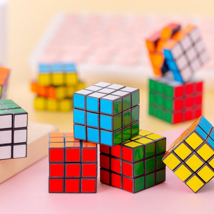 6Pcs Creative Mini Rubik's Cube Children's Educational Toys Beginners ...