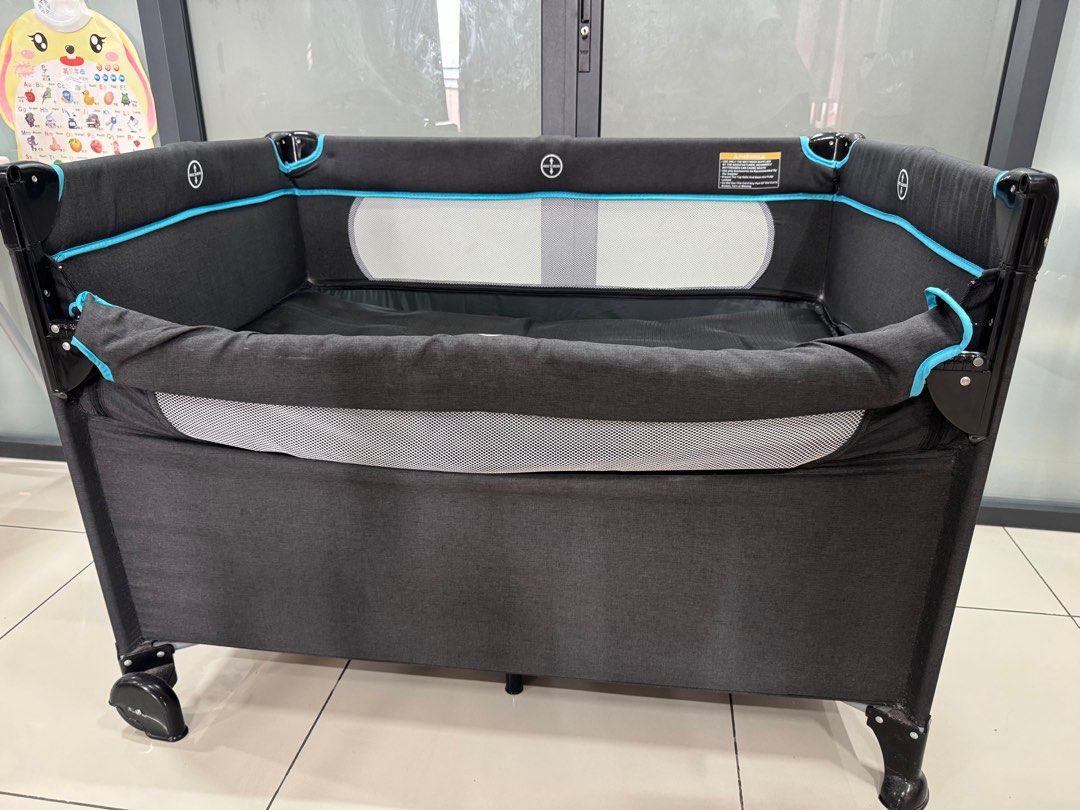 Crolla Premium Ally Baby Playpen With Sliding Door For Newborn Baby - 3 ...