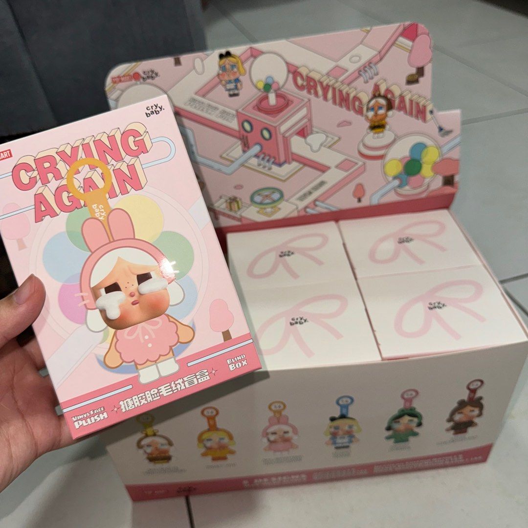 Crying Again Crybaby Popmart ORIGINAL, Luxury, Accessories on Carousell