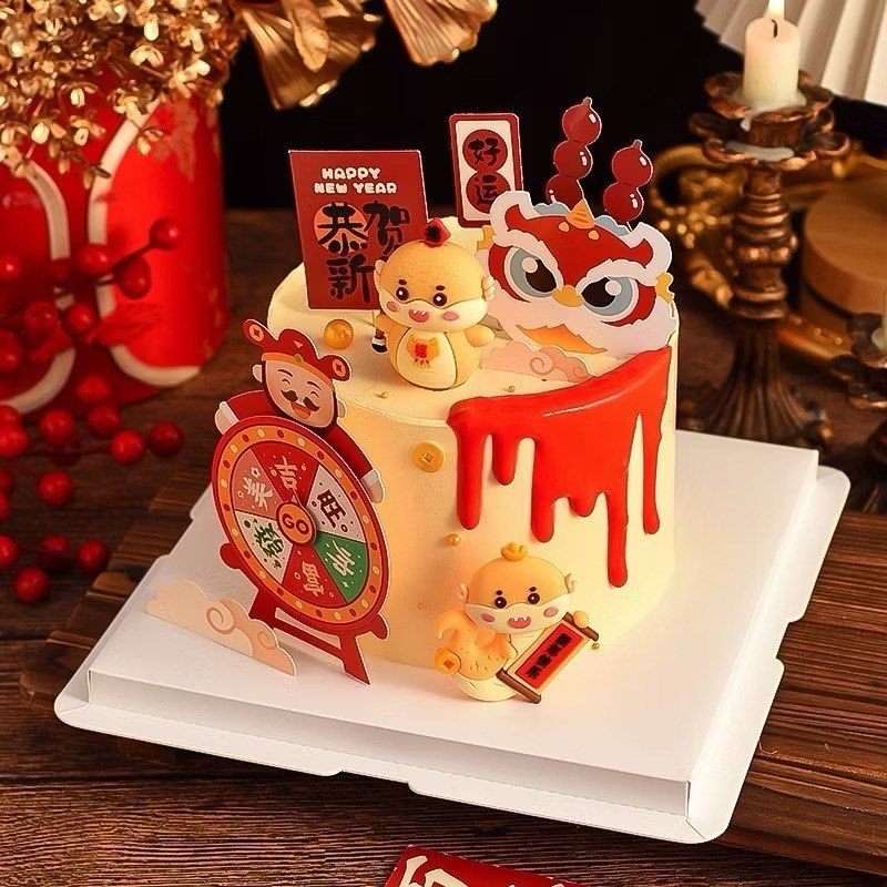 Customised 2025 CNY Cakes, Food & Drinks, Homemade Bakes on Carousell
