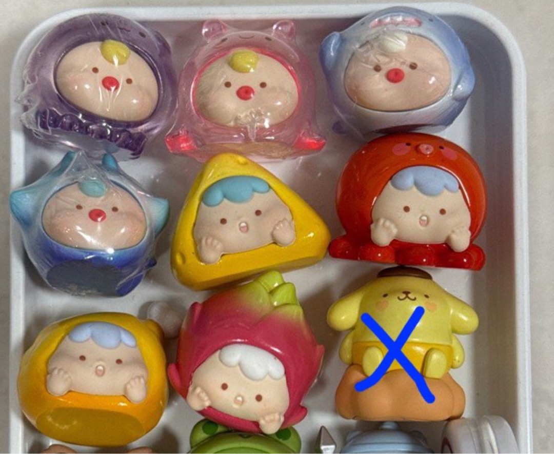 Cute mini beans (dudu, zaizai, sanrio), Hobbies & Toys, Toys & Games on ...