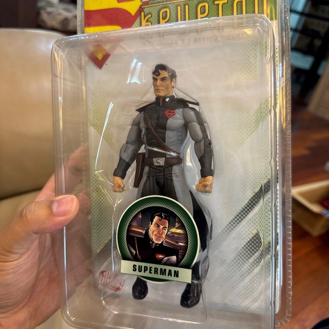 DC Direct Superman: New Krypton 7" REEVES Likeness Gary Frank Action ...