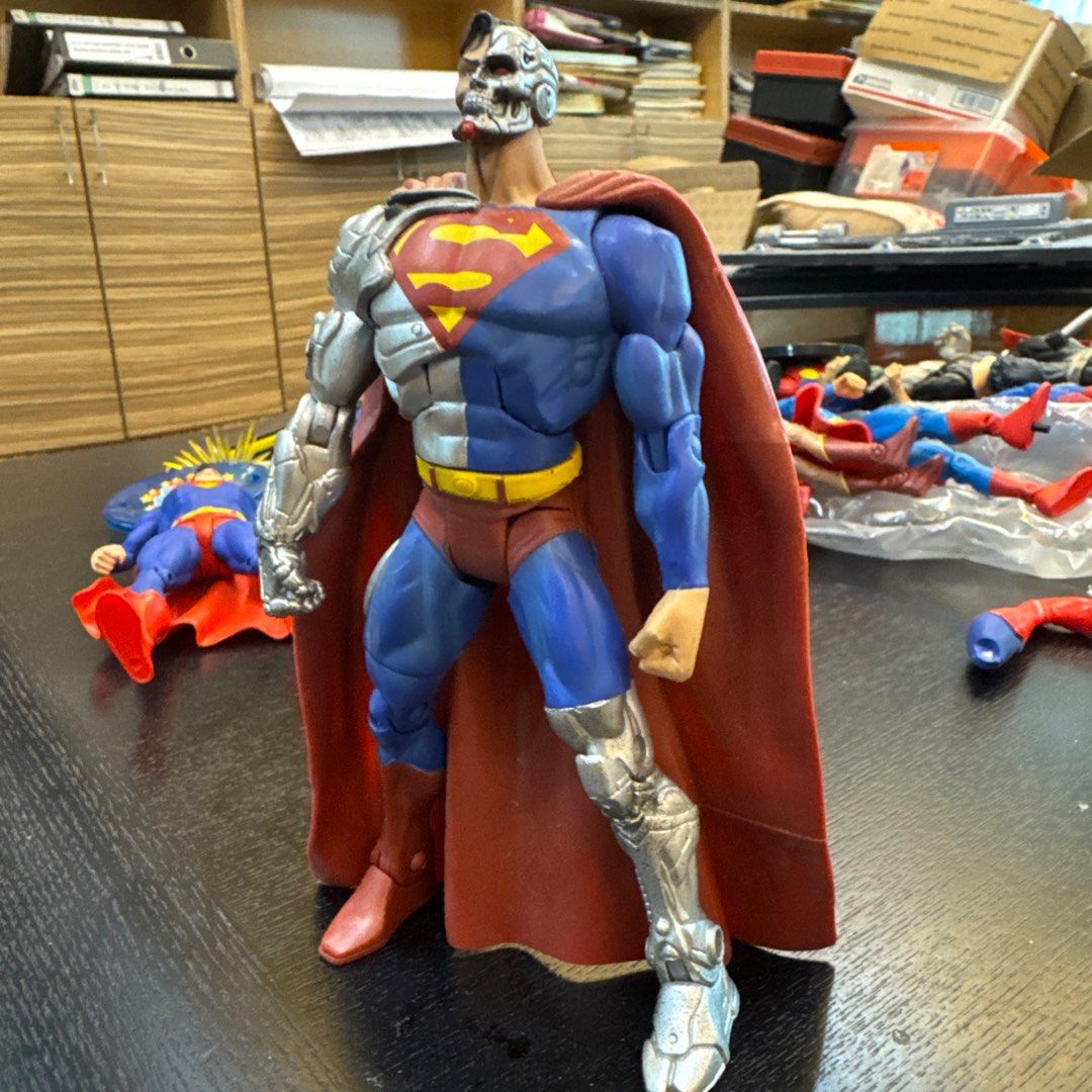 DC Universe CYBORG SUPERMAN action figure Reign of Supermen super ...