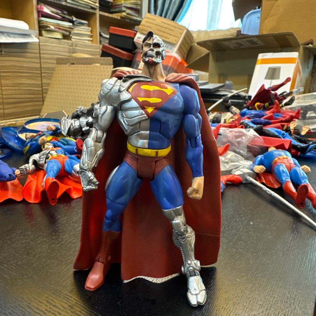 DC Universe CYBORG SUPERMAN action figure Reign of Supermen super ...