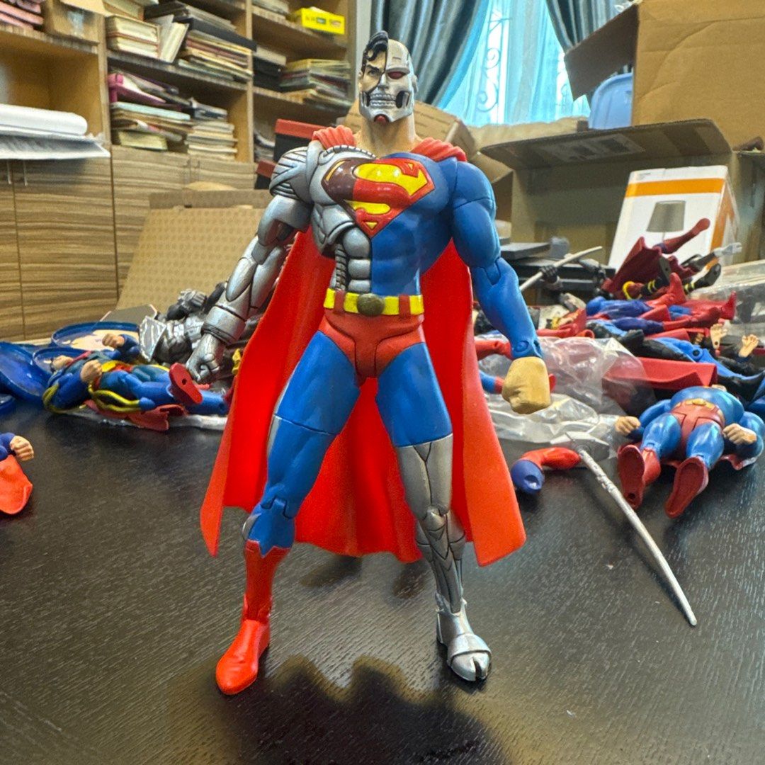 DC Universe CYBORG SUPERMAN action figure Reign of Supermen super ...